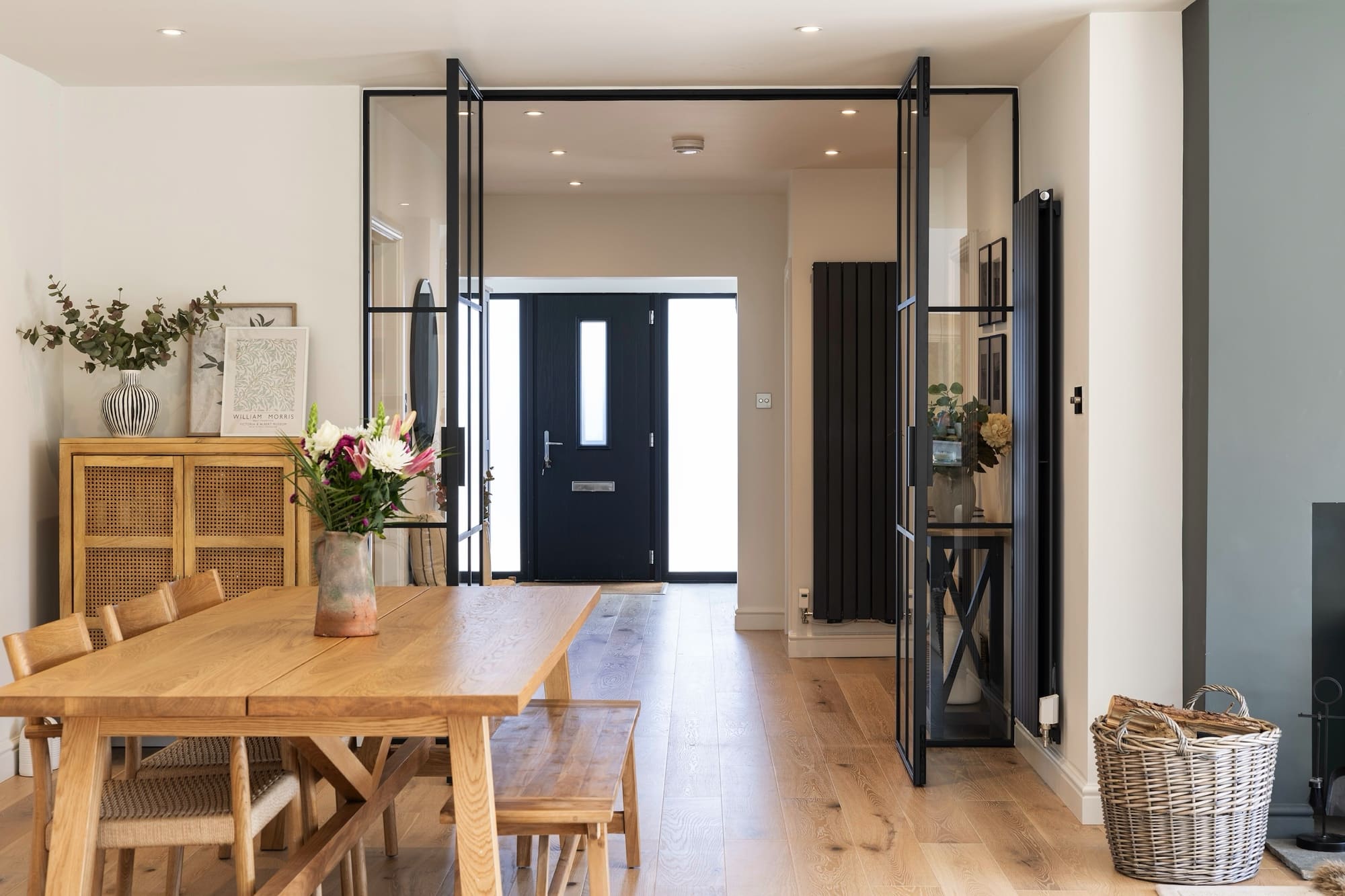 Black RK Steel Internal Doors - Corsham Building Plastics